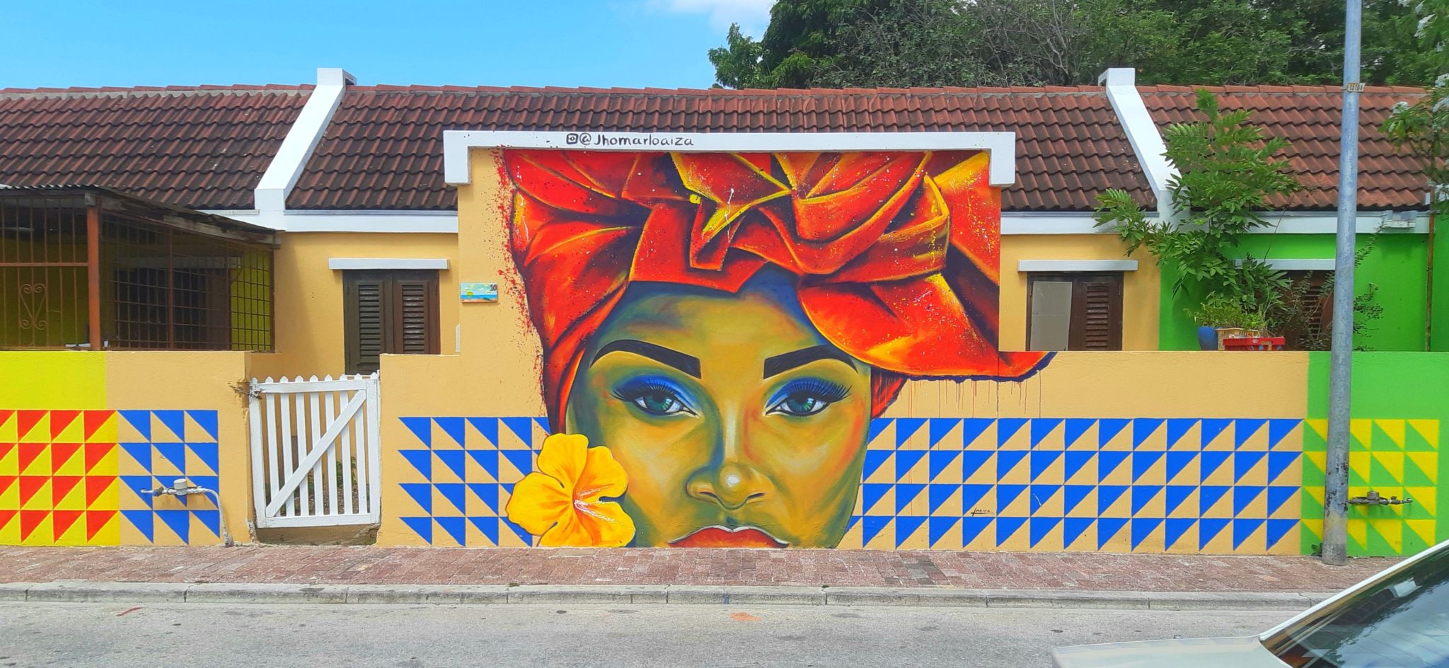 Curaçao Street Art - Mel On The Go