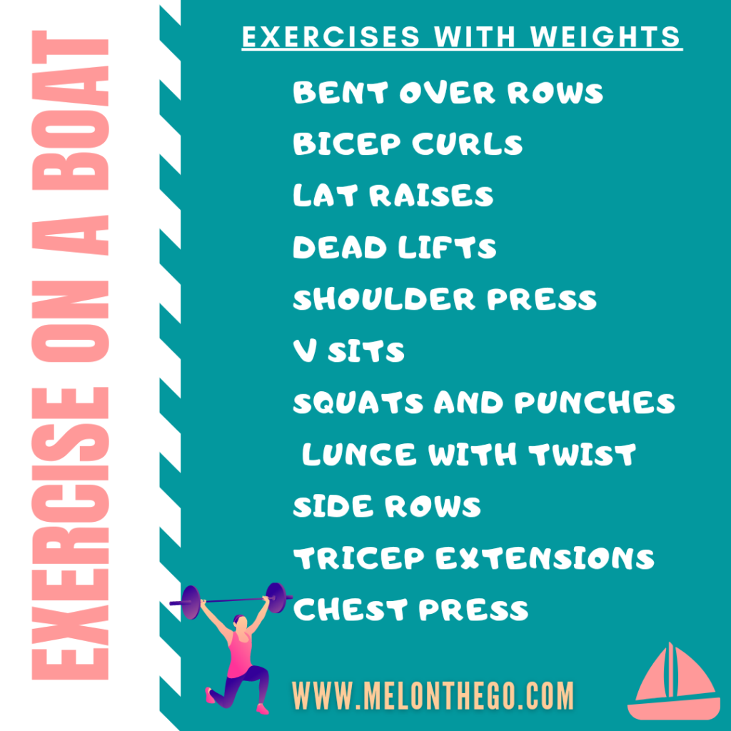 Getting Exercise on a Sailboat - Mel On The Go